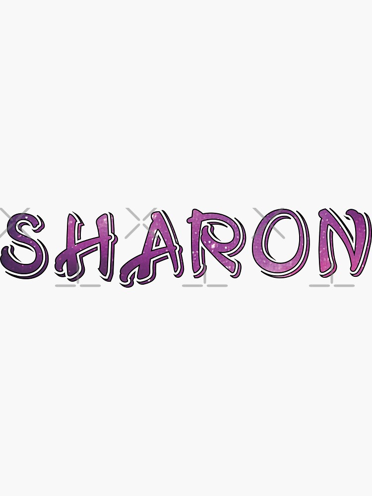 "SHARON Name II - My name is SHARON - typography name - Galaxy Vibe ...