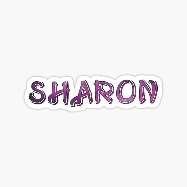 "SHARON Name II - My name is SHARON - typography name - Galaxy Vibe ...