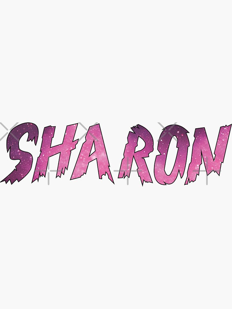 "SHARON Name IV - My name is SHARON - typography name - Galaxy Vibe ...