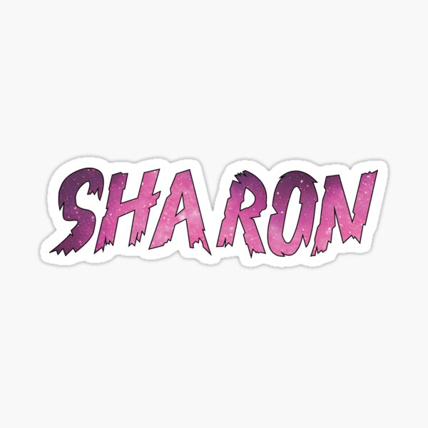 "SHARON Name IV - My name is SHARON - typography name - Galaxy Vibe ...