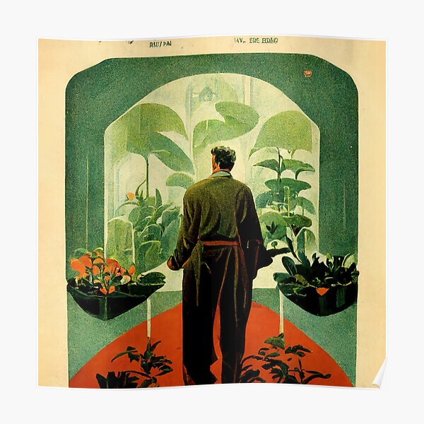 "Vintage Botanical Garden" Poster for Sale by Twnty-Nine | Redbubble