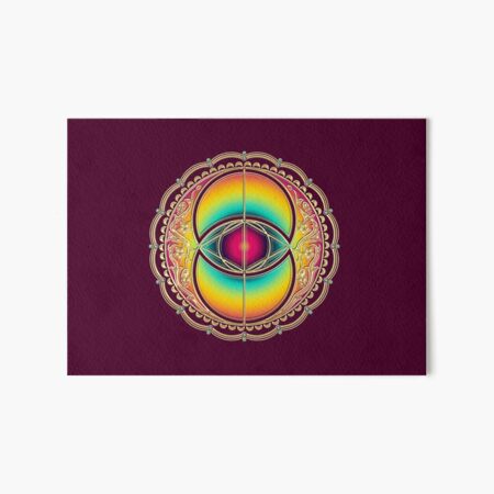 "Vesica Piscis, Chalice Well, Avalon, celtic, magic, symbol" Art Board ...