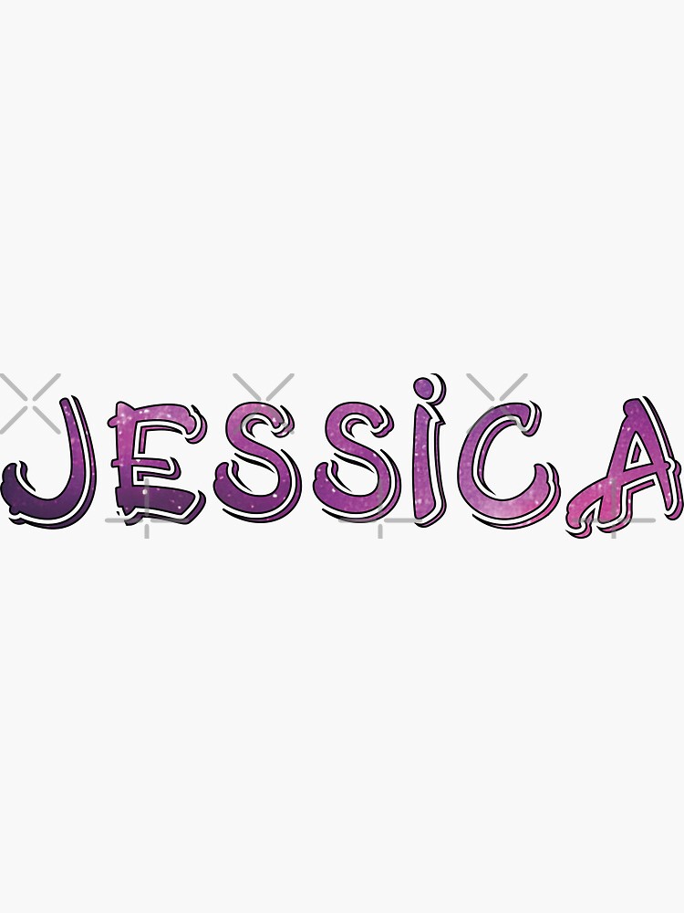 "JESSICA Name II - My name is JESSICA - typography name - Galaxy Vibe ...
