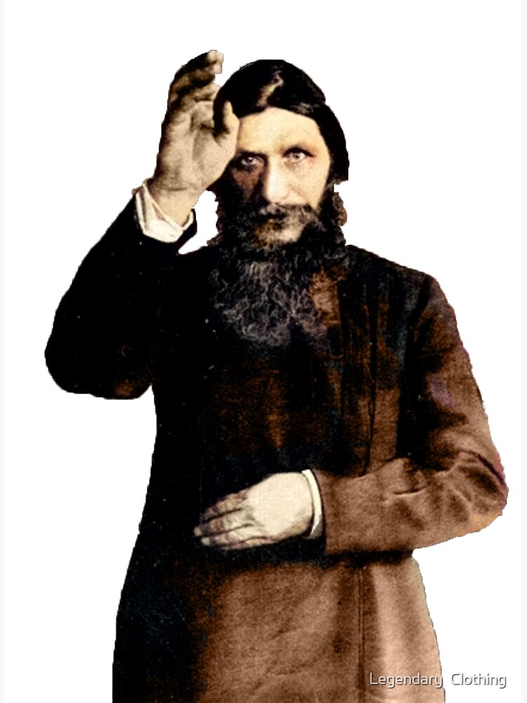 "Rasputin Sticker - History Colorized" Poster for Sale by ...