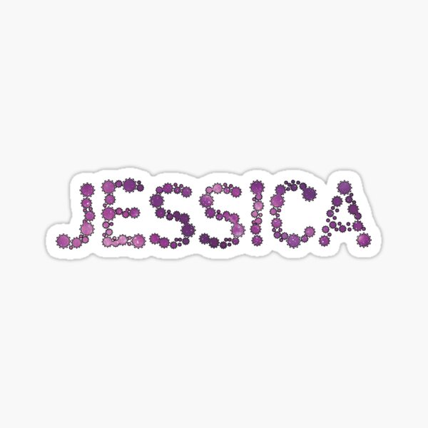 "JESSICA Name III - My name is JESSICA - typography name - Galaxy Vibe ...