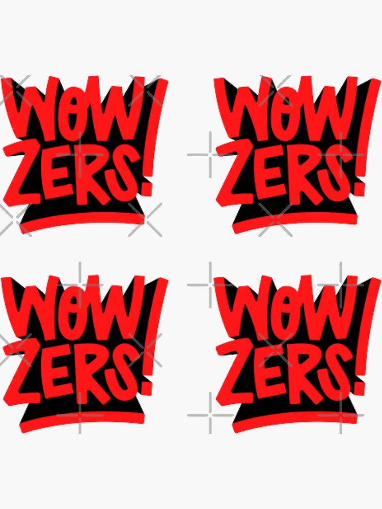 "WOWzers! Positive Feedback." Sticker for Sale by ImaginedCo | Redbubble