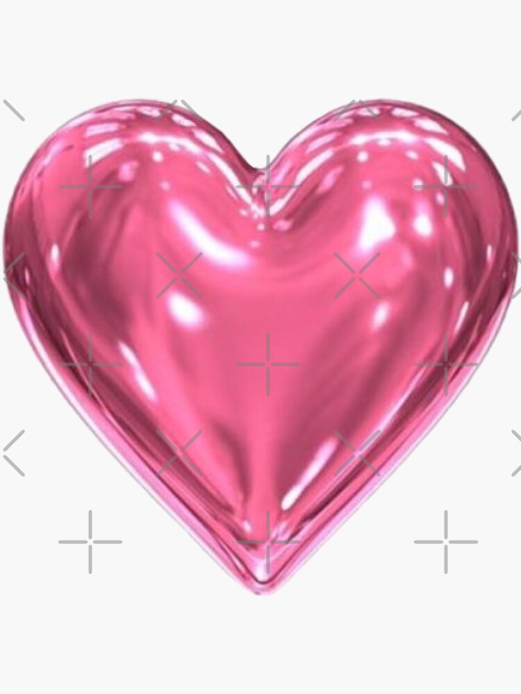 "shiney heart" Sticker for Sale by cavetownisrad | Redbubble