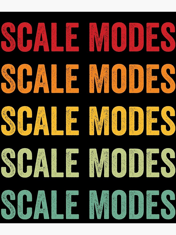 Scale Modes Collector, Scale Modes Collecting Fan Premium Matte ...