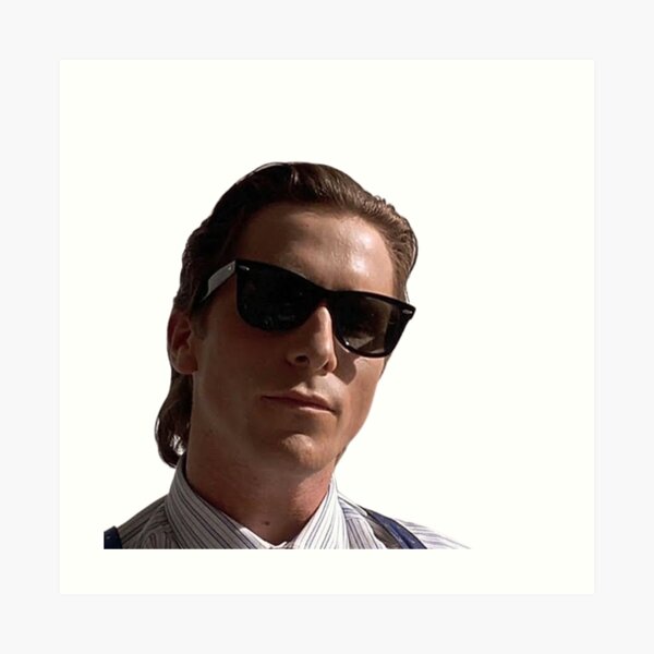 "Cool Patrick Bateman from American Psycho" Art Print for Sale by ...