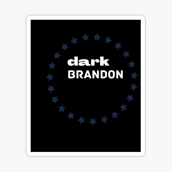 "Dark Brandon SHIRT, Dark Brandon t shirt" Sticker for Sale by inerwag ...