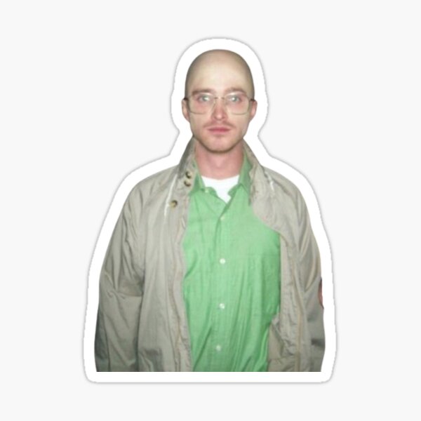 Jesse Pinkman Dress As Walter White Sticker For Sale By Drmemes