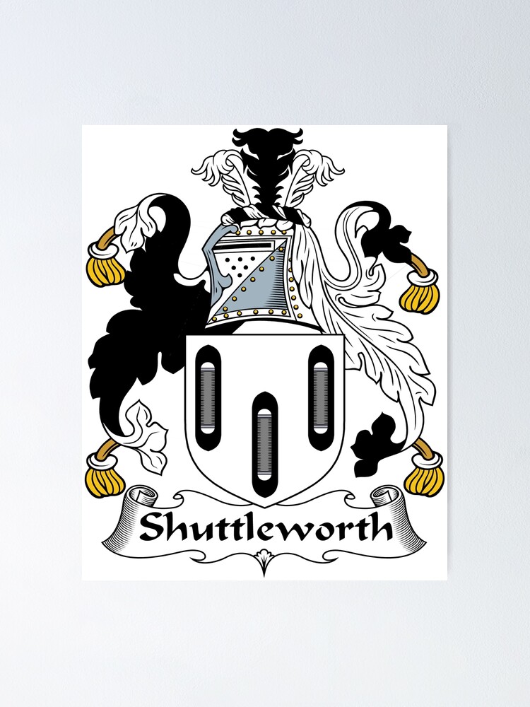 "Shuttleworth" Poster for Sale by HaroldHeraldry | Redbubble