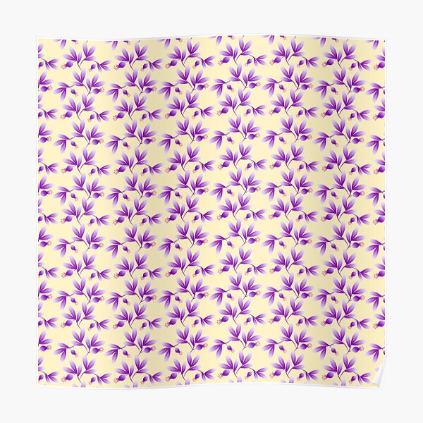 "Violet flowers" Poster for Sale by SpringForever | Redbubble