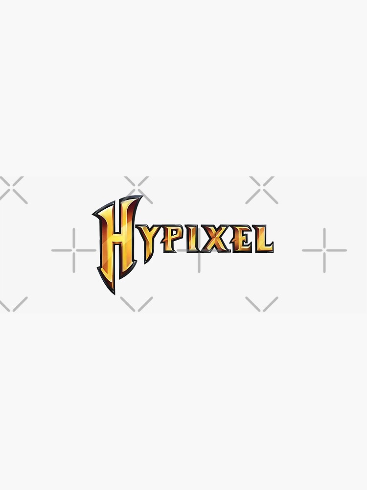 "Hypixel logo" Sticker for Sale by khatte | Redbubble