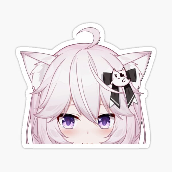 "NYATASHA NYANNERS" Sticker for Sale by JIFER | Redbubble