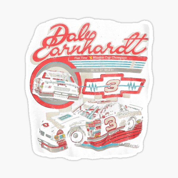 "Dale Earnhardt 3 Winston Vintage Racing" Sticker for Sale by ...