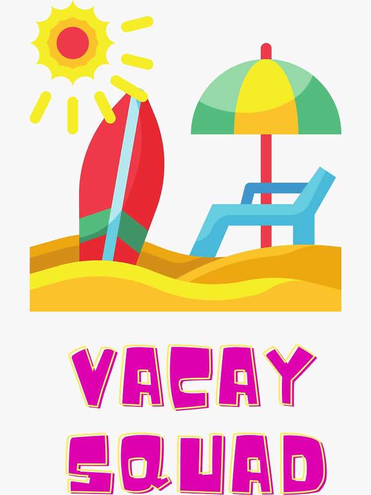 "Vacay squad | vacay images and quotes | gifts for vacay lovers ...