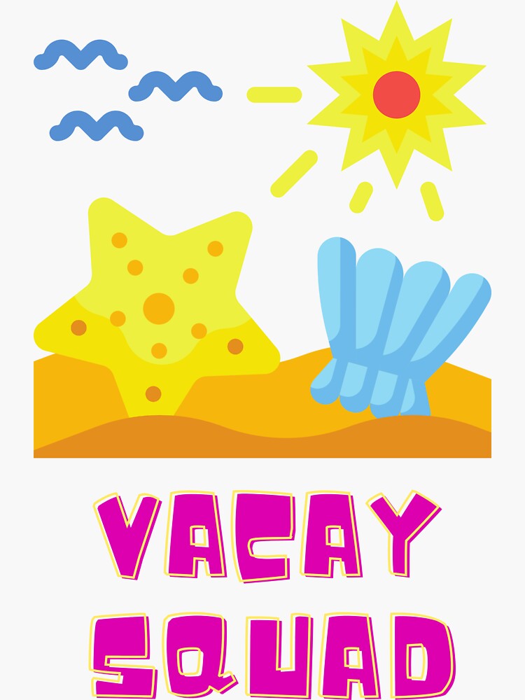 "Vacay squad | vacay images and quotes | gifts for vacay lovers ...
