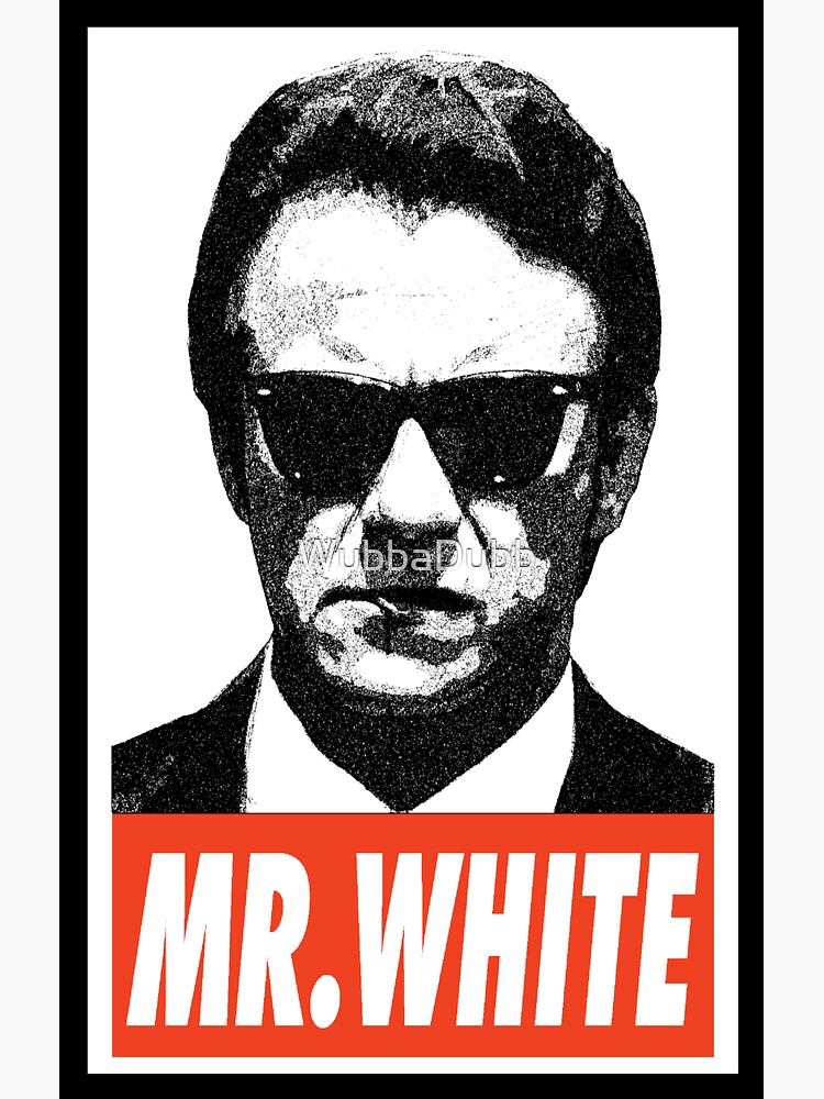 "-RESERVOIR DOGS- Mr. White" Sticker for Sale by WubbaDubb | Redbubble