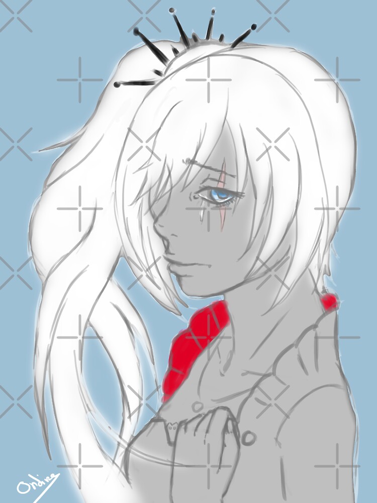 "Weiss Schnee Cry" T-shirt for Sale by ondinelune | Redbubble | rwby t ...
