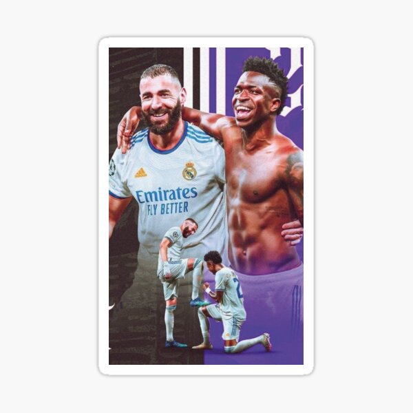 "vinicius junior" Sticker for Sale by zuhair17 | Redbubble