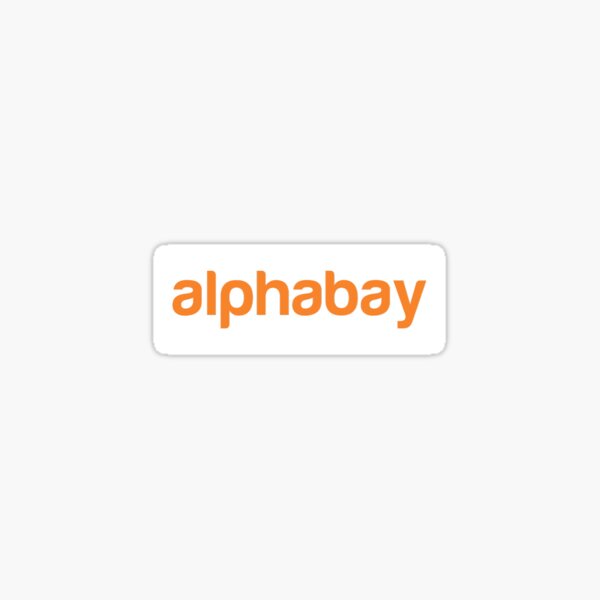 "Alphabay" Sticker for Sale by thejust219 | Redbubble