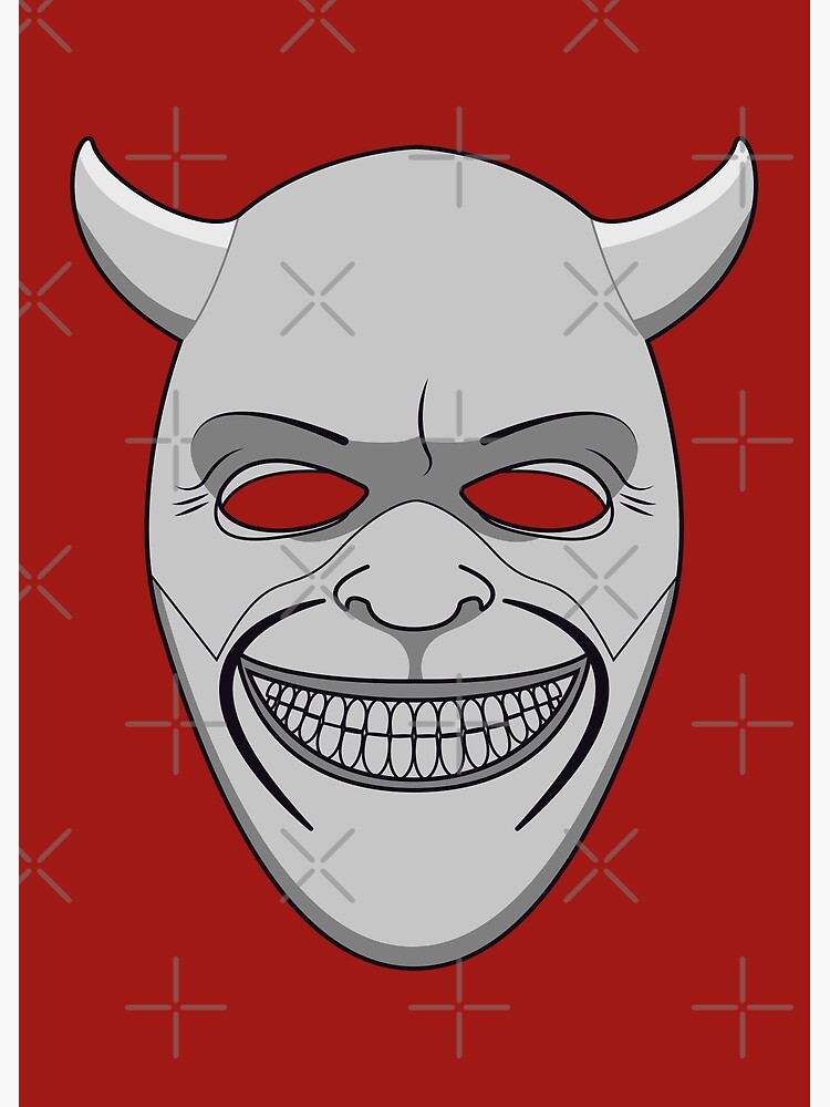 "Black Phone Mask" Poster for Sale by Necronder | Redbubble