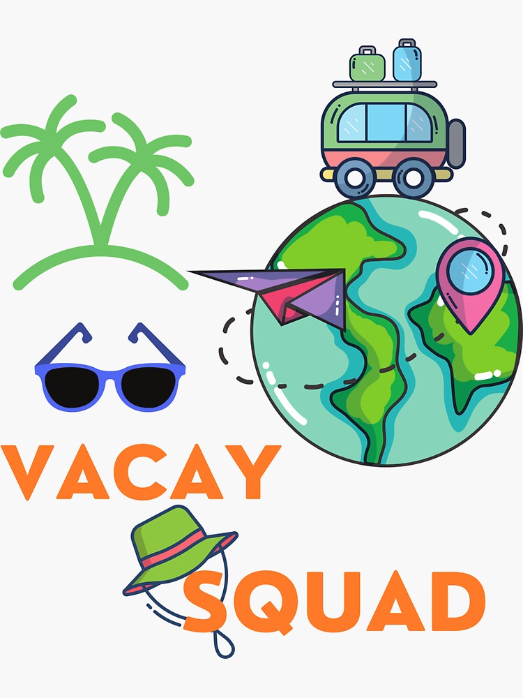 "Vacay squad | vacay images and quotes | gifts for vacay lovers ...