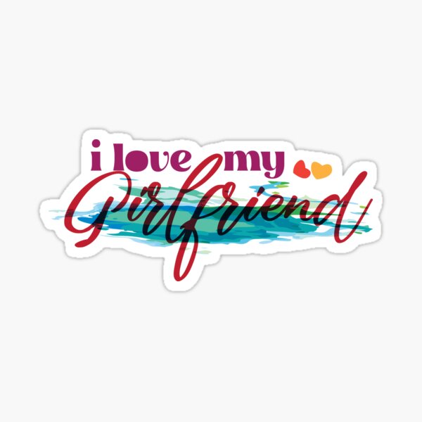 "Girlfriend" Sticker for Sale by purnomatra | Redbubble