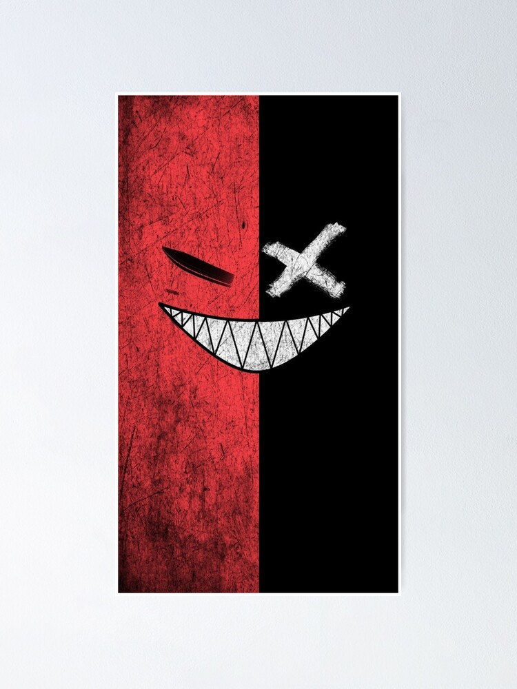 "Two Face Smile - Digital Art" Poster for Sale by cute-Art369 | Redbubble