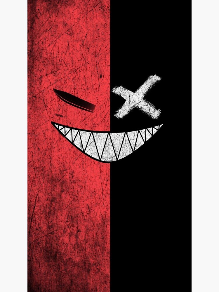 "Two Face Smile - Digital Art" Sticker for Sale by cute-Art369 | Redbubble