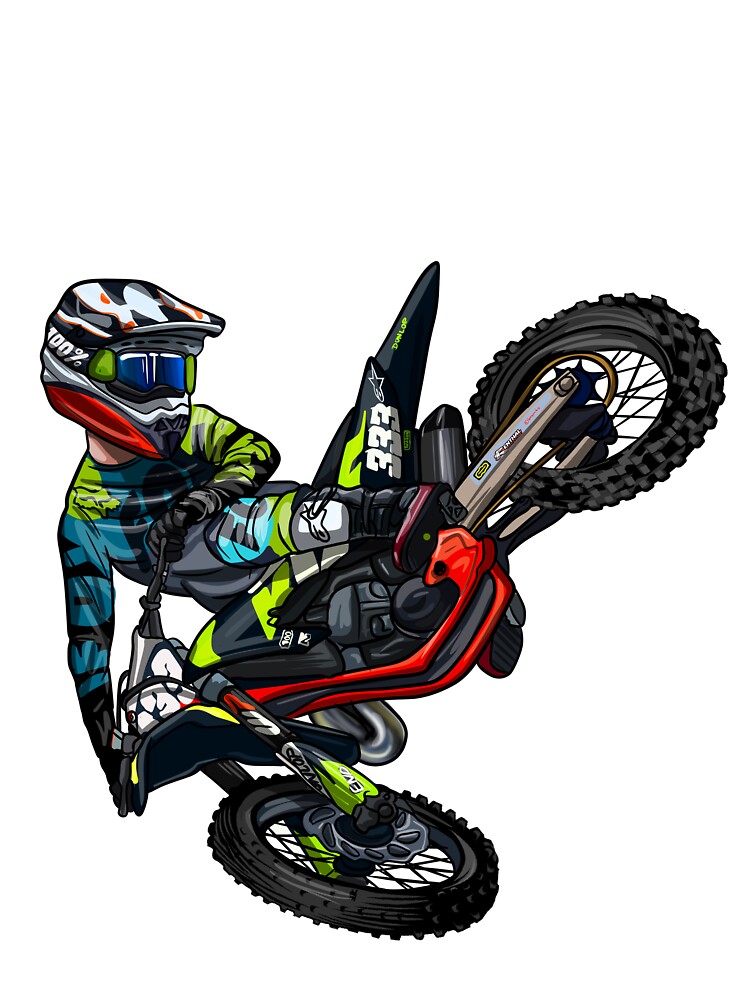 "Junior Mx Rider 2022" Sticker for Sale by TheArtWarehouse | Redbubble