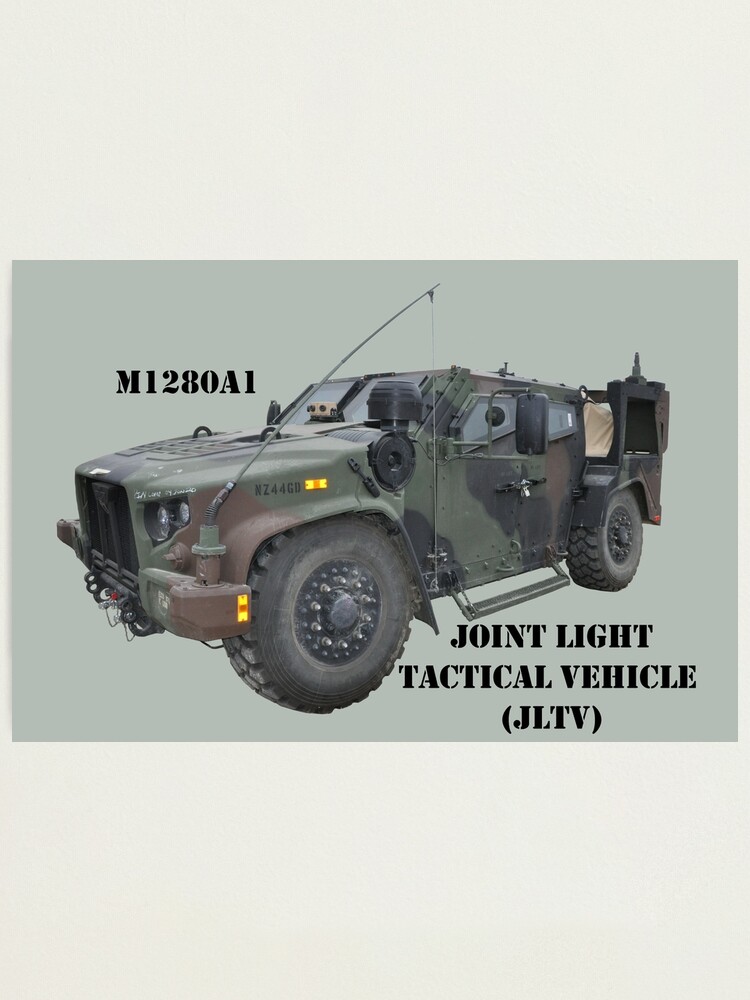 "M1280A1 Joint Light Tactical Vehicle" Photographic Print for Sale by ...