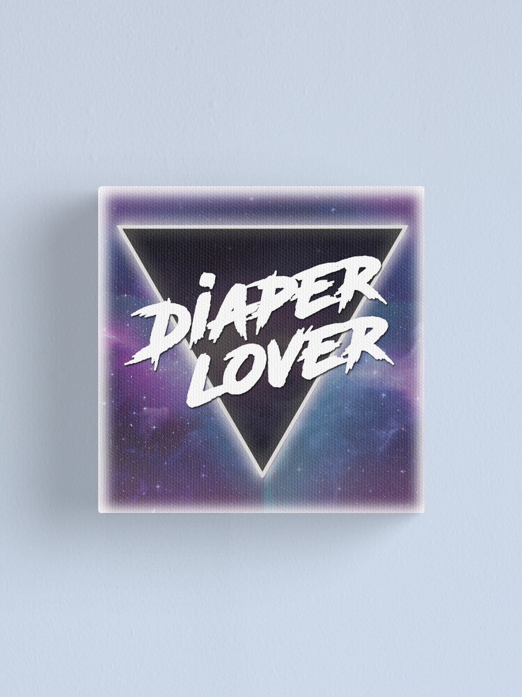"Diaper Lover - space" Canvas Print for Sale by FayeTaylor | Redbubble