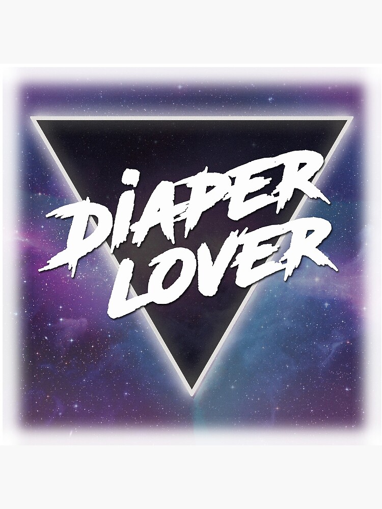 "Diaper Lover - space" Canvas Print for Sale by FayeTaylor | Redbubble