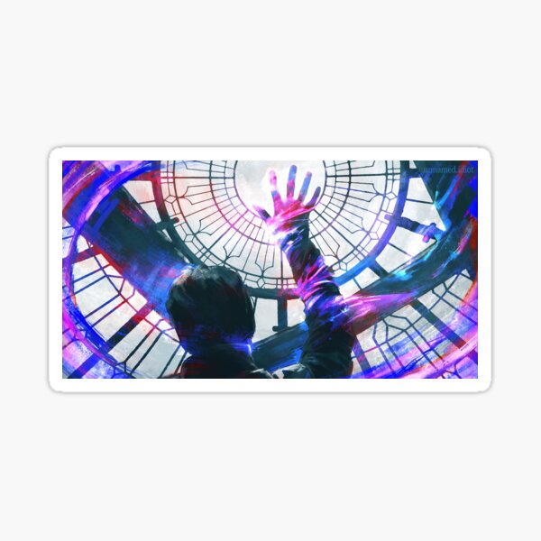 "Multiverse of Madness Fanart" Sticker for Sale by Unnamed-Pebbles ...