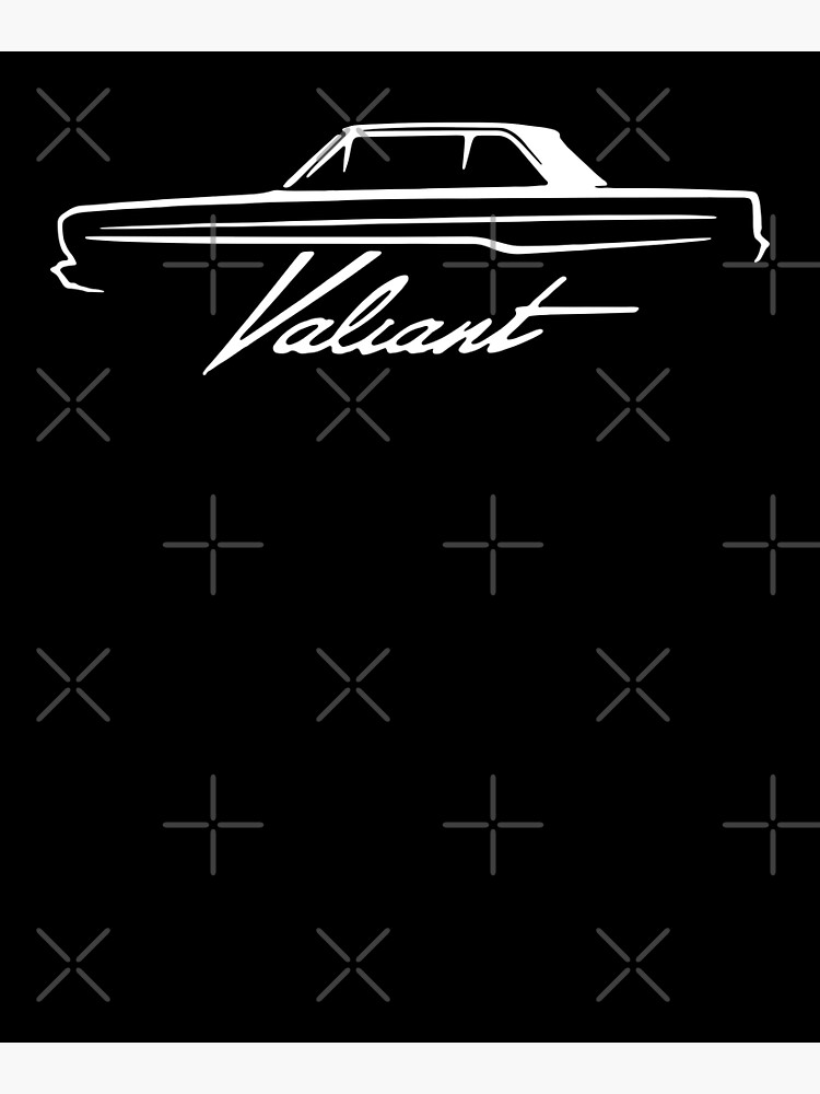 "1967-73 Plymouth Valiant Classic Car" Art Print for Sale by ...