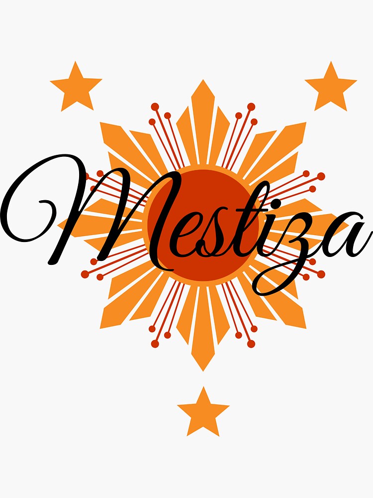 "Mestiza Sun And Stars Design" Sticker for Sale by JoyfulGifts | Redbubble