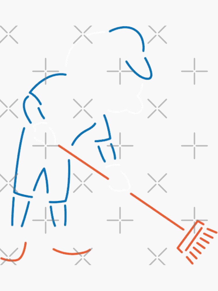 "Mr. Met - Series sweep" Sticker for Sale by jordan5L | Redbubble