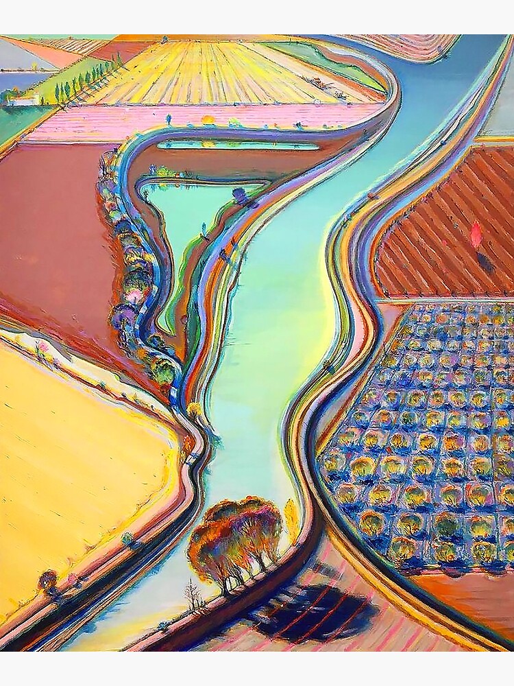 Wayne Thiebaud Landscapes