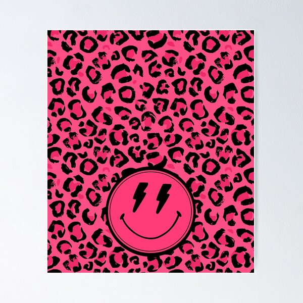 "Preppy School Supplies, Preppy, Aesthetic, Preppy Pink, Leopard Print ...