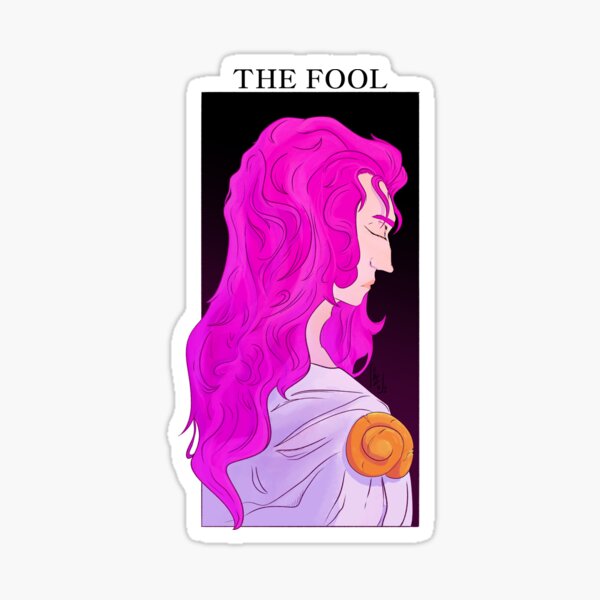 "Ares - The Fool" Sticker for Sale by Fridge4Frogs | Redbubble