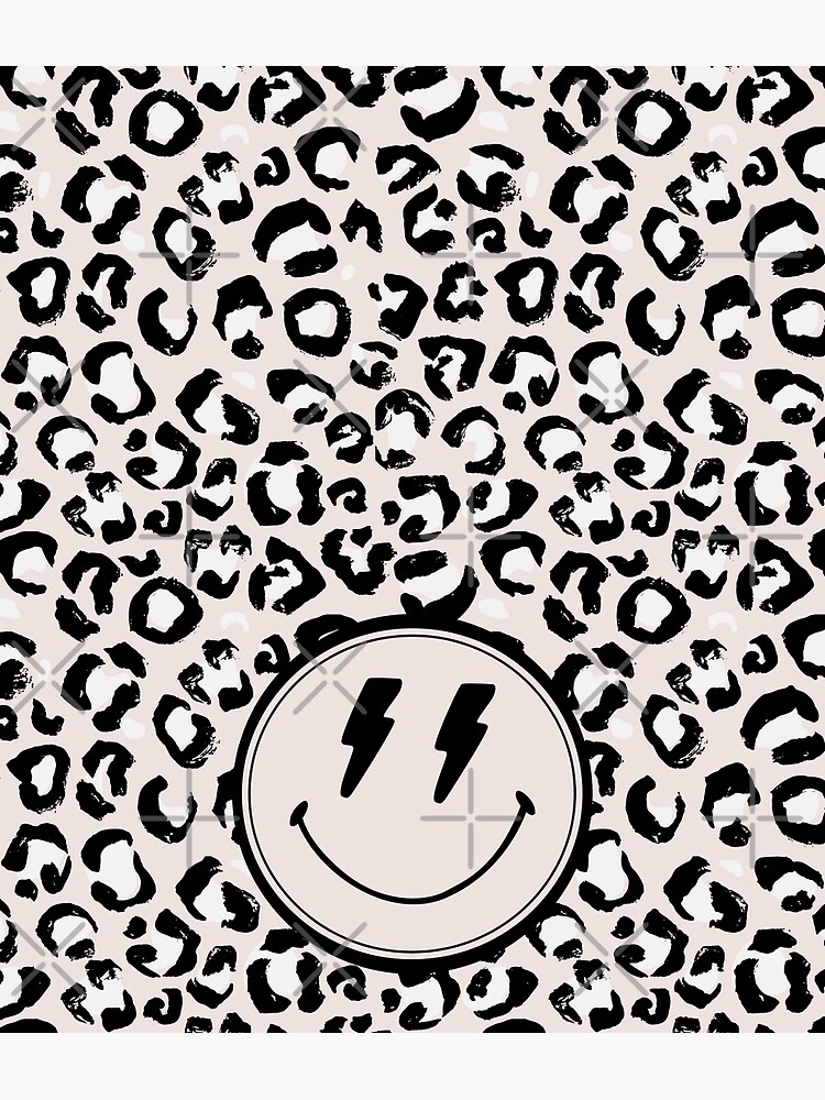 "Preppy School Supplies, Preppy, Aesthetic, Preppy Black, Leopard Print ...