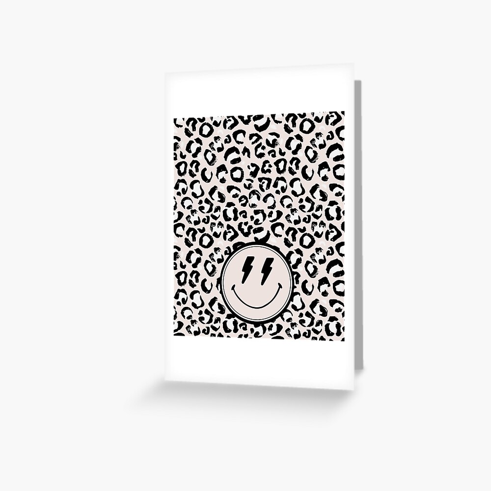 "Preppy School Supplies, Preppy, Aesthetic, Preppy Black, Leopard Print ...