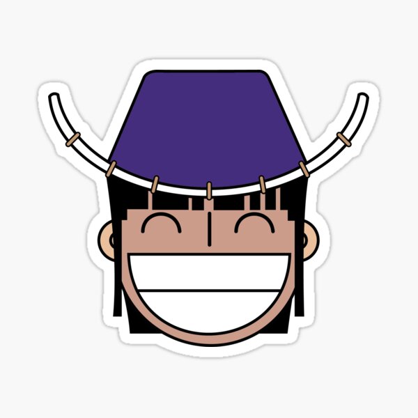 "One Piece Nico Robin Smile" Sticker for Sale by kobmamba | Redbubble