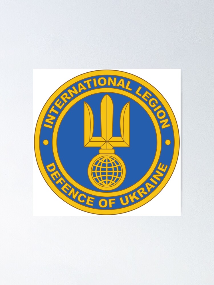 "International Legion Defence of Ukraine Symbol" Poster for Sale by ...