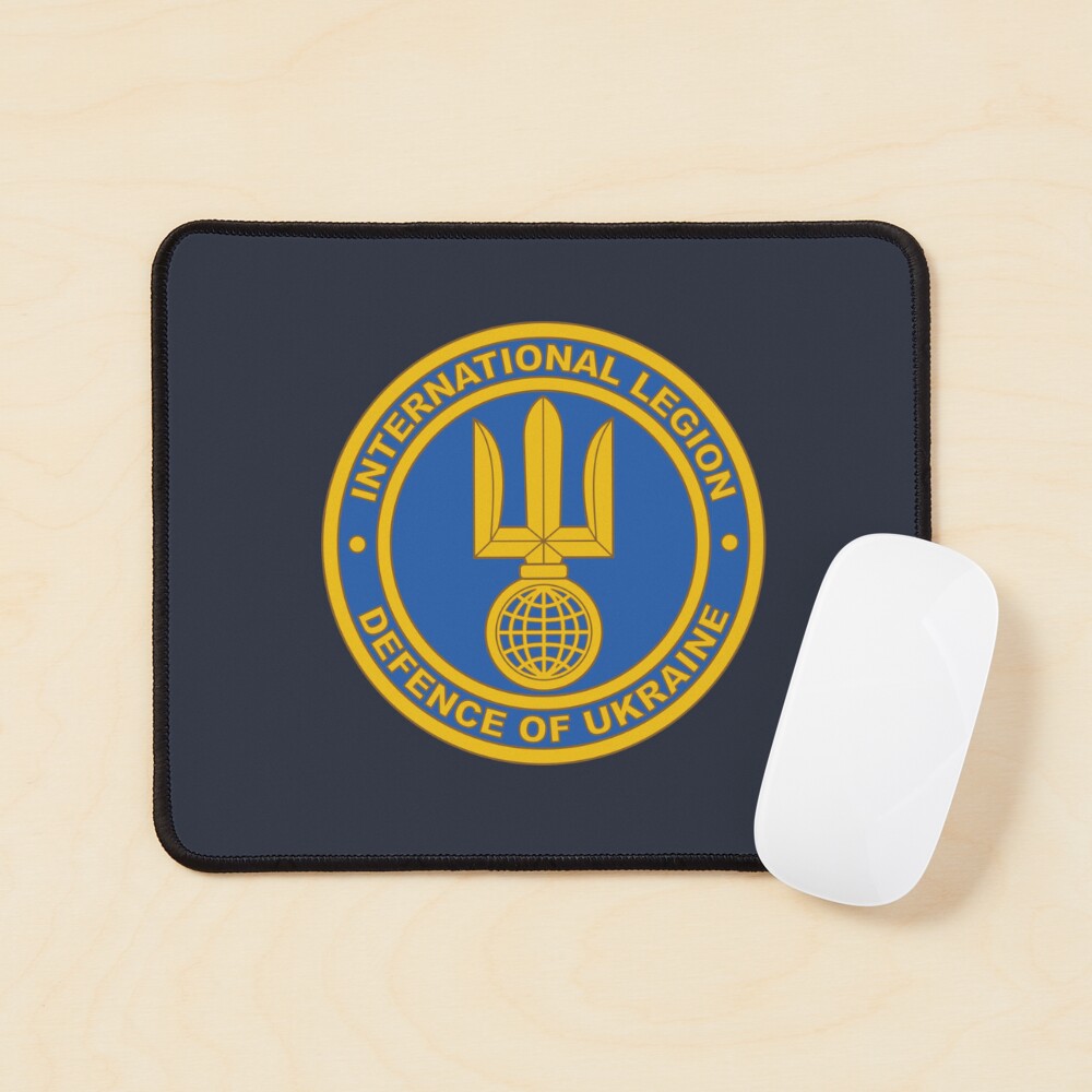 "International Legion Defence of Ukraine Logo" Sticker for Sale by ...