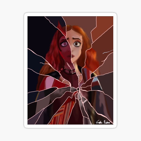 "Multiple versions of Lizzie " Sticker for Sale by sojoart-22 | Redbubble