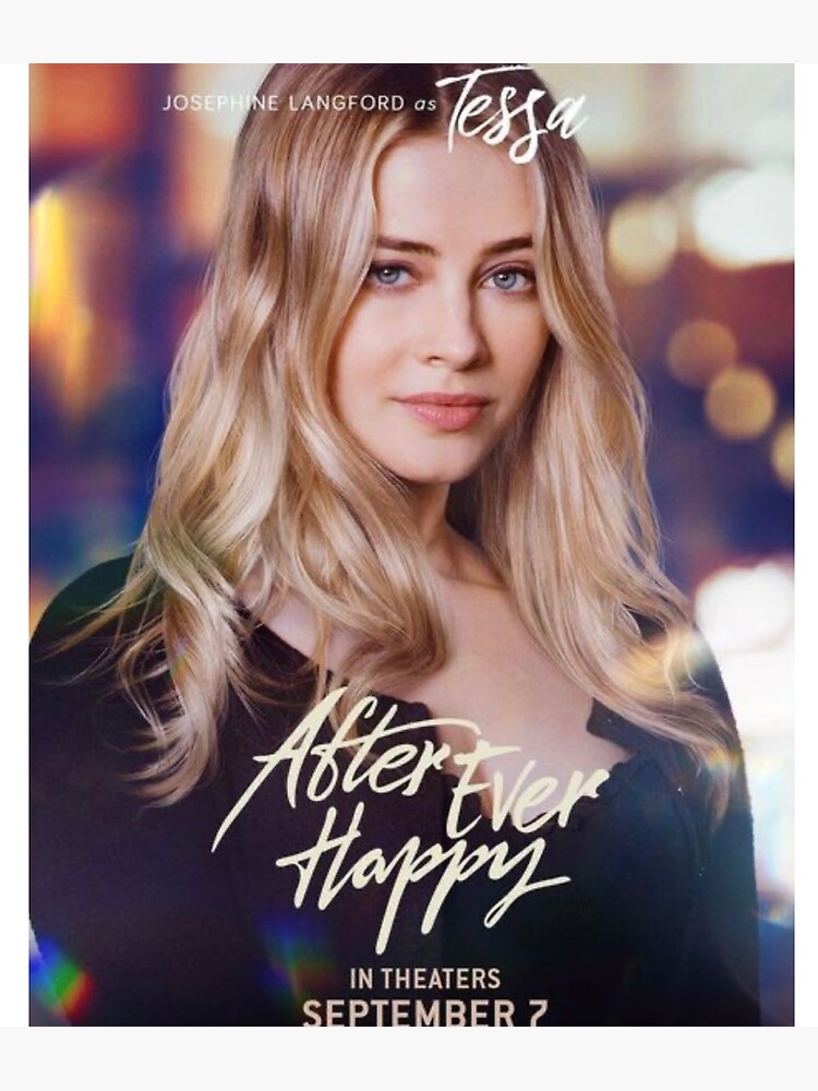 "After ever happy Hardin Scott and Tessa young Josephine Langford, hero ...