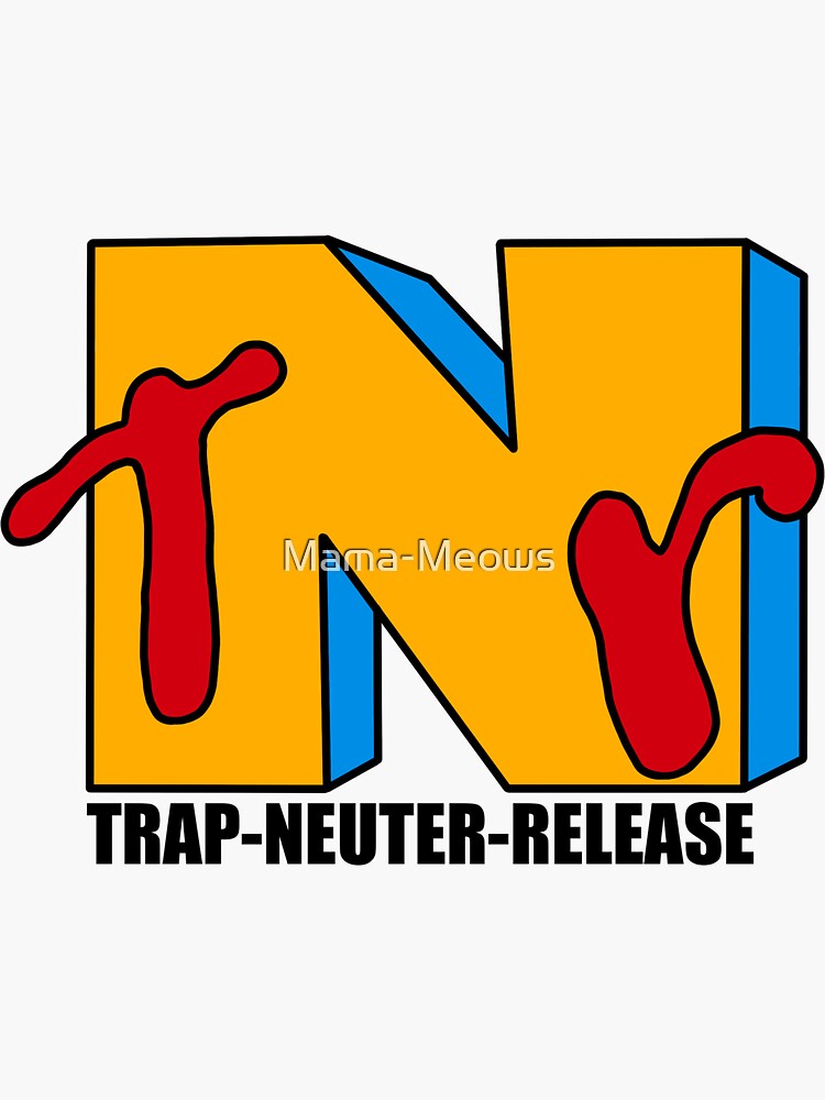 "TNR MTV Logo" Sticker for Sale by Mama-Meows | Redbubble